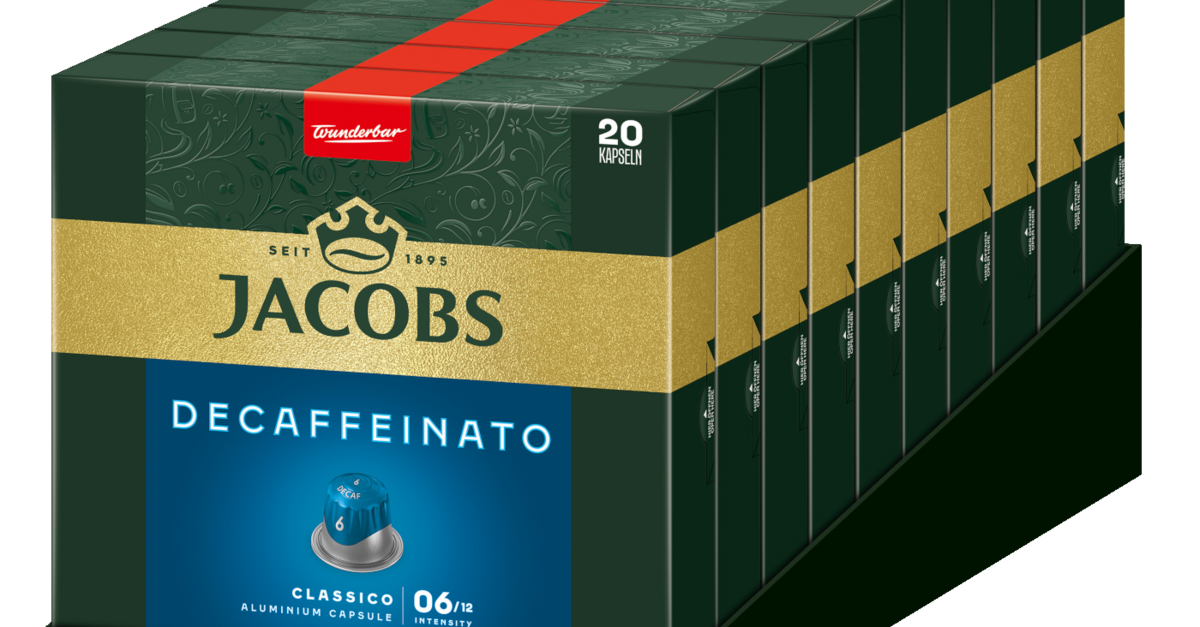 Jacobs Decaffeinato Lungo 6 / 200 Kapseln