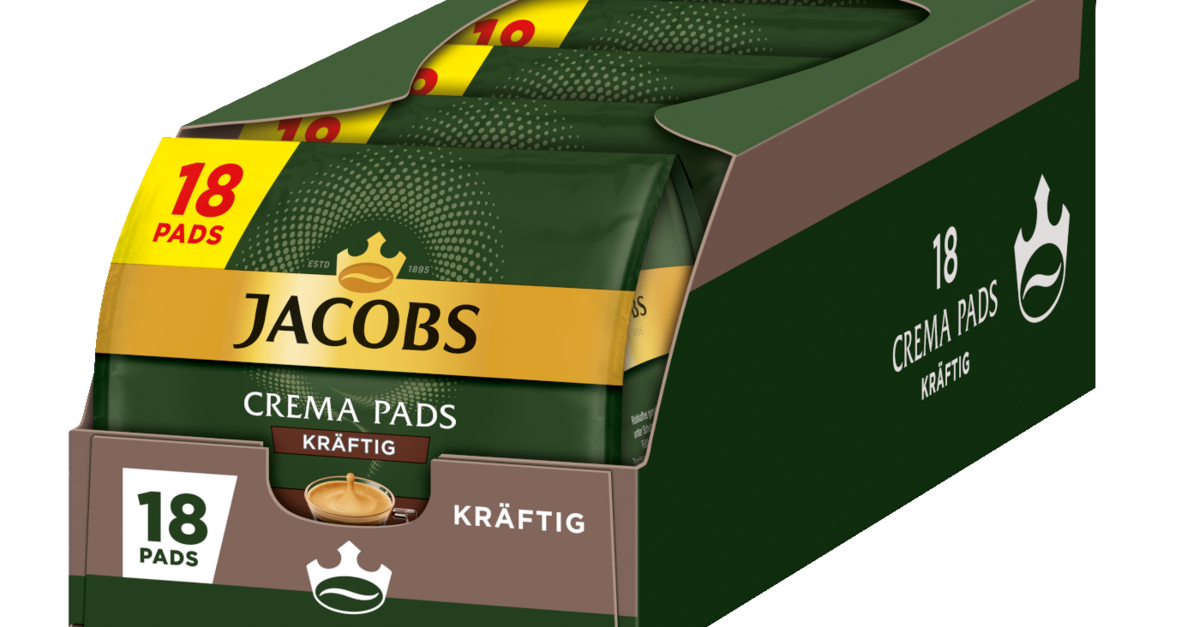 Jacobs Crema Kräftig 5x 18 Kaffeepads