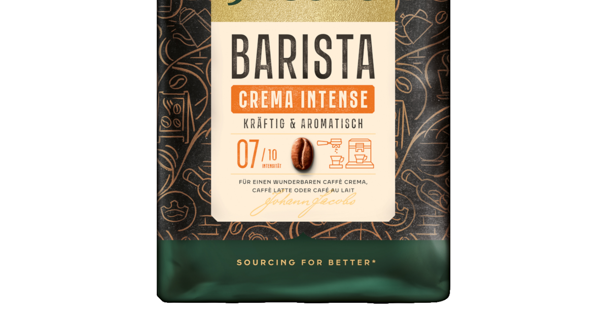 Jacobs Barista Crema Intense 1kg | Jacobs Onlineshop