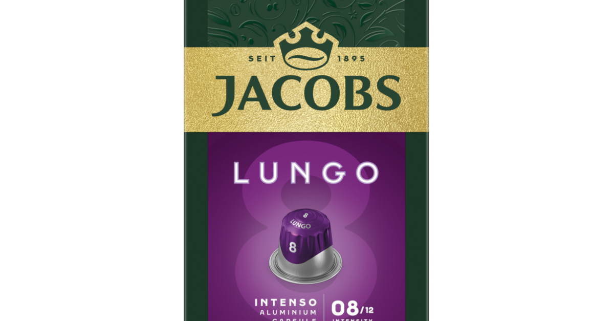 Jacobs Lungo Intenso 8 | 10 Kaffeekapseln