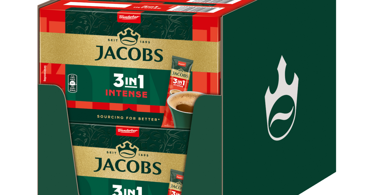Jacobs 3in1 Intense - 120 Sticks