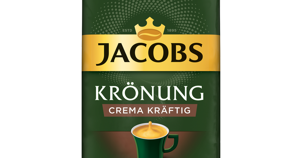 Jacobs Krönung Crema Kräftig 1kg | Jacobs Onlineshop