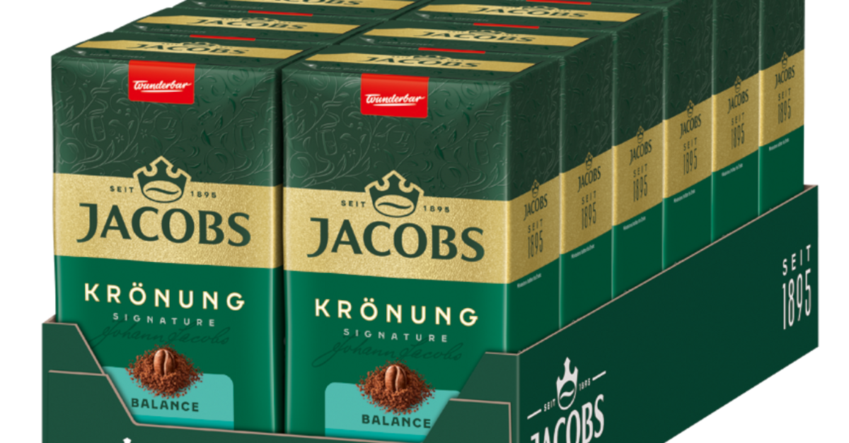 Jacobs Krönung Balance 12x 500g | Jacobs Onlineshop