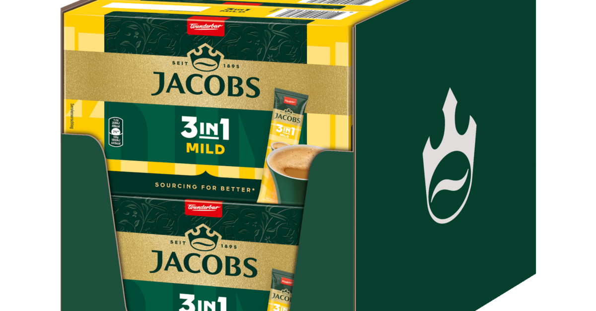 Jacobs 3in1 Mild - 120 Sticks